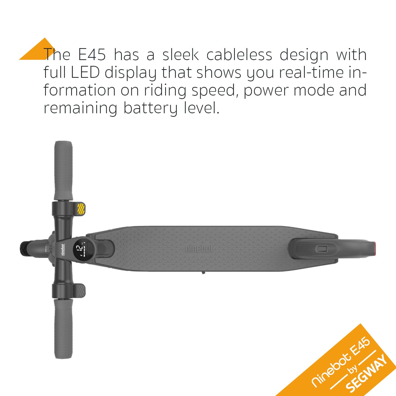 The Segway-Ninebot E45 Scooter - WalkSmart